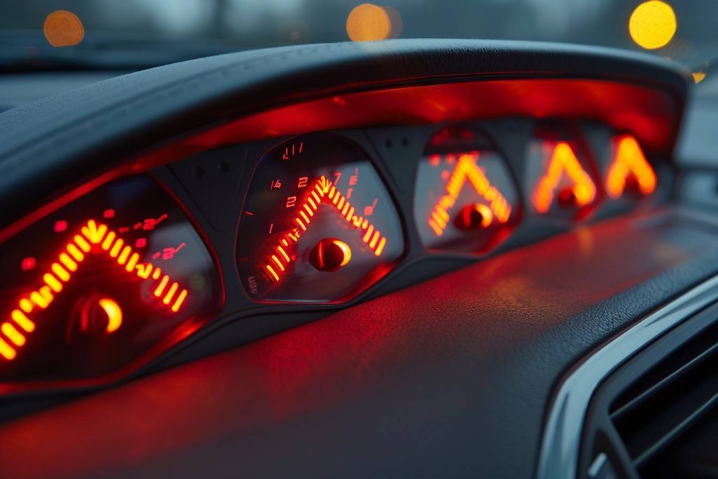 Signification des voyants du tableau de bord de la Dacia Sandero ...